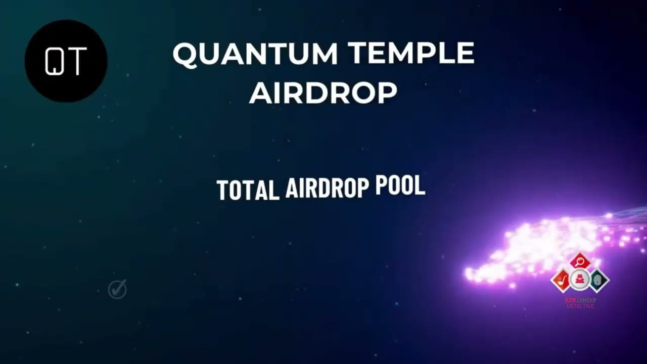 🕵️♂️ QUANTUM TEMPLE Airdrop (New Round) 🏆 Airdrop Pool 2,000 USDC #airdrop #bitcoin | Airdrop ...