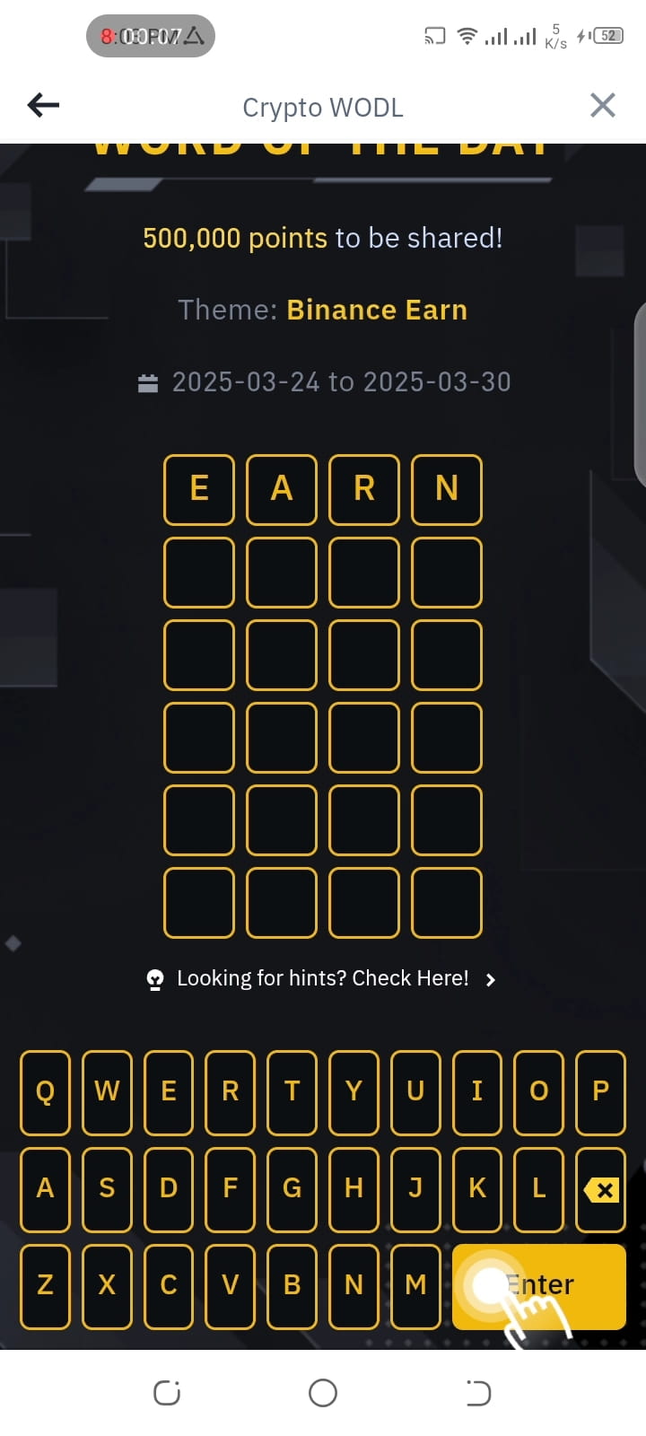 Binance wodl today 4 words March29,2025 | Crypto trade and news on Binance Square