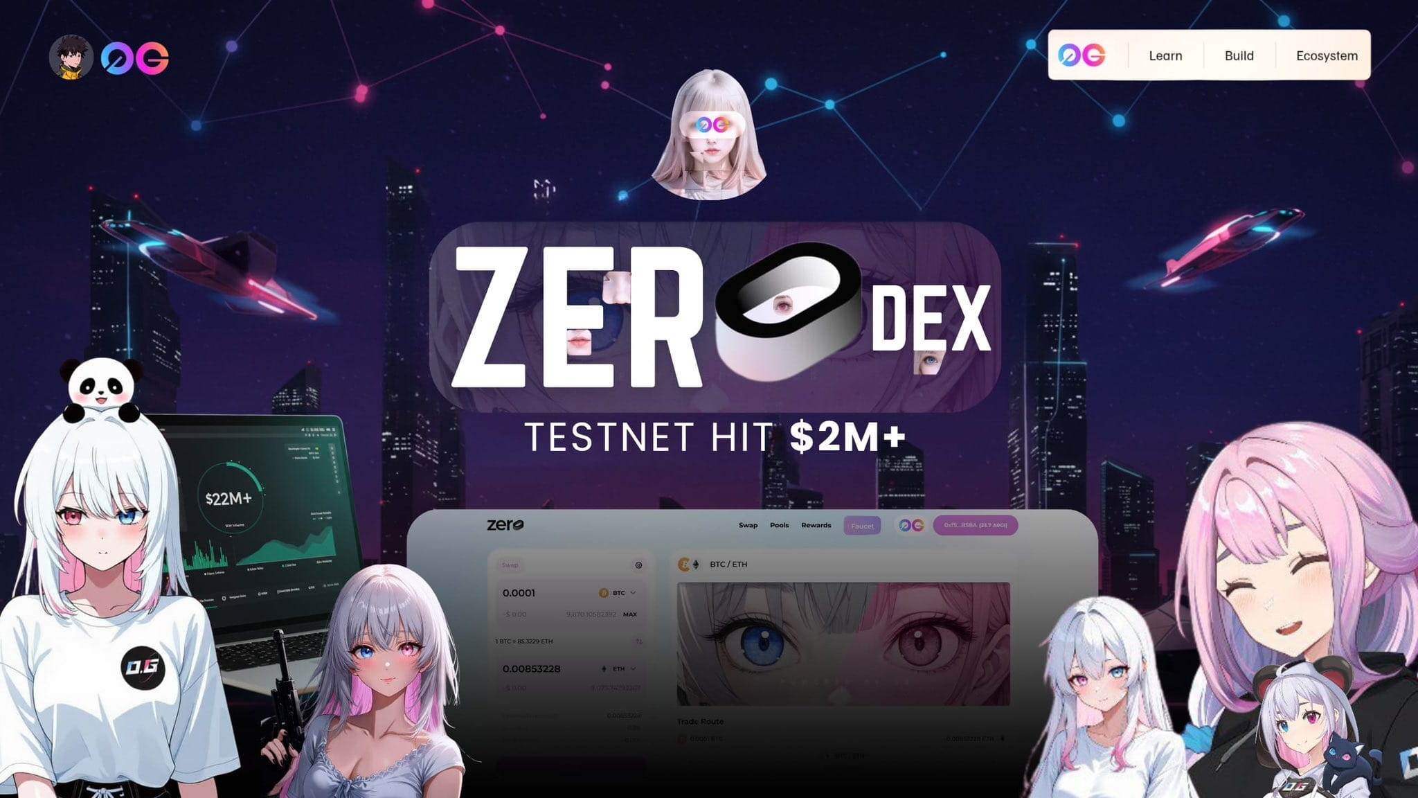 Big moves from @0G_labs lately: •$2M+ volume on the @zer0_de | LionTV on Binance Square