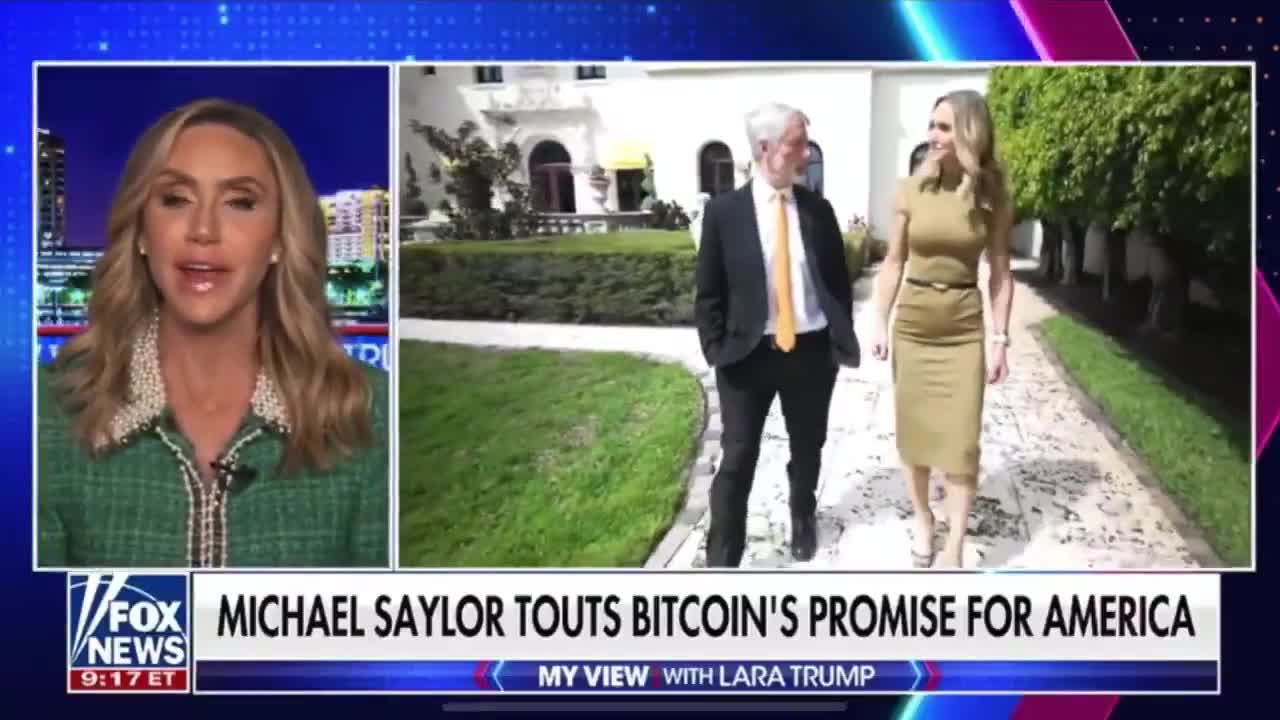 Michael Saylor and Lara Trump full interview | The ₿itcoin Therapist on ...