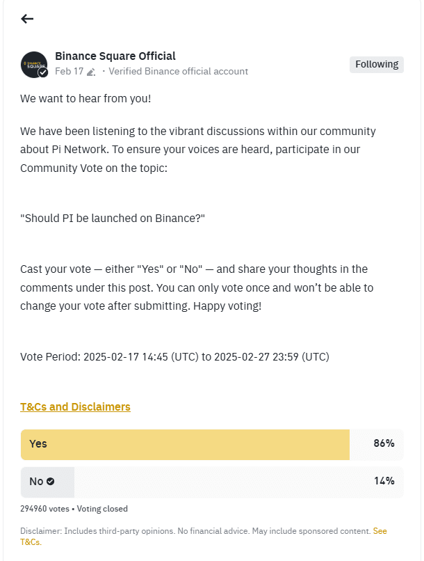 ¿Finalmente listará Binance Pi Network? | Crypto PM en Binance Square