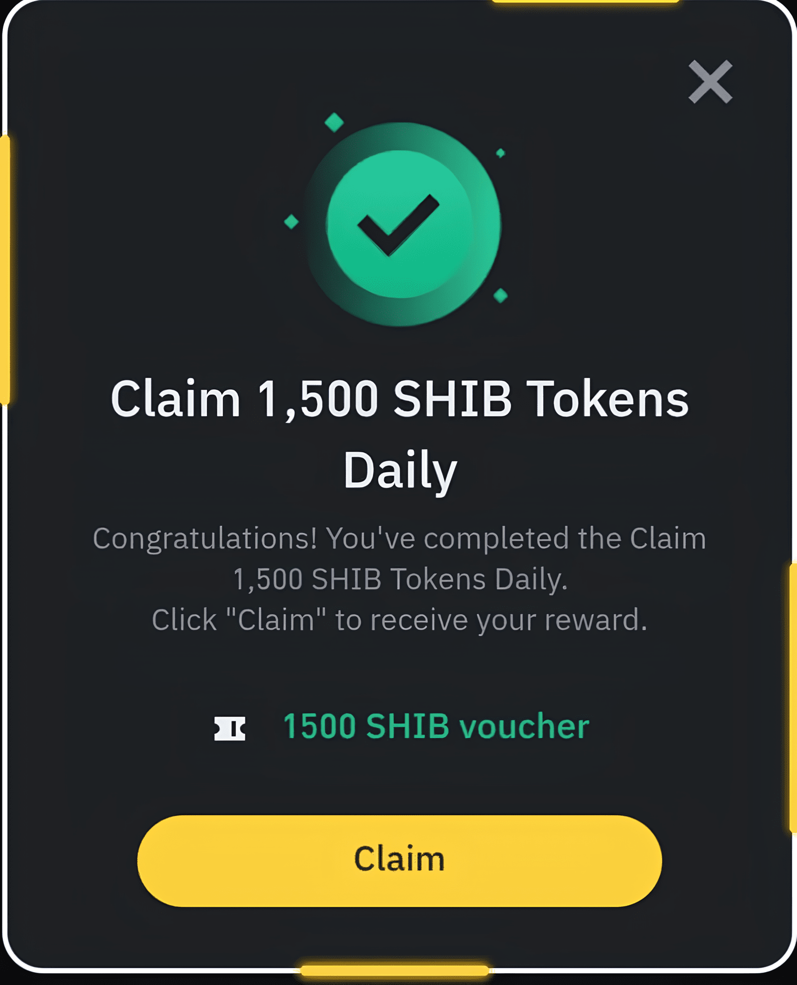 🚨 Não Perca Seu Token Grátis de 45000 $SHIB ..🚨 1500 Toke ...