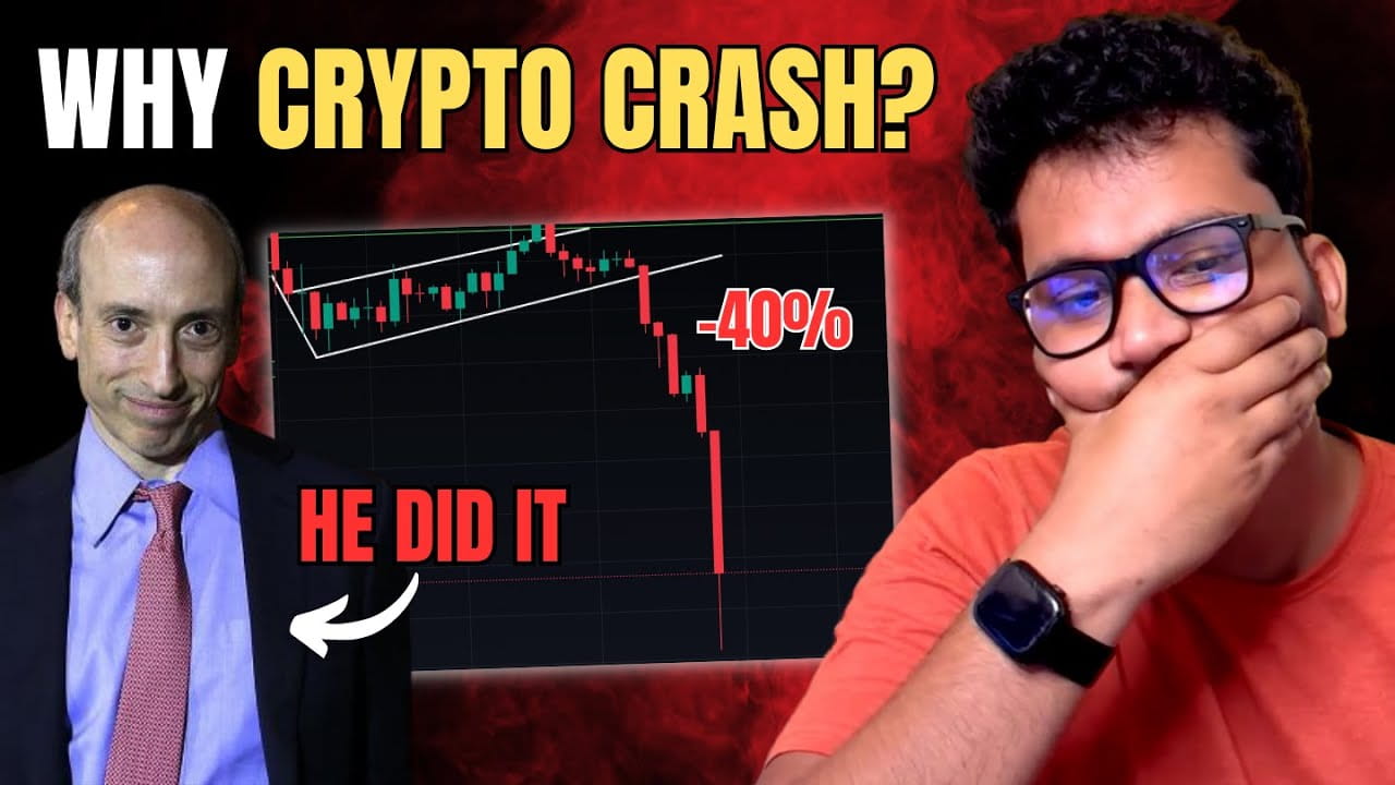 BIGGEST CRYPTO CRASH - REASON for DUMPING Crypto Target by SEC BITCOIN ADA SOL ATOM MATIC Update ...