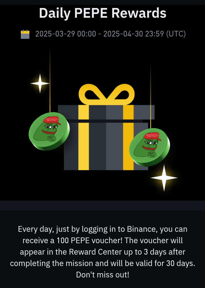 FREE Daily PEPE Rewards in BINANCE !!! Get Free PEPE Click | Fatima ...