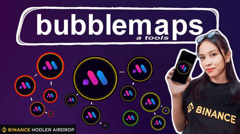 Bubblemaps a Tool for Blockchain Data - ($BMT) on Binance HODLer Airdrops | FEY60 on Binance Square
