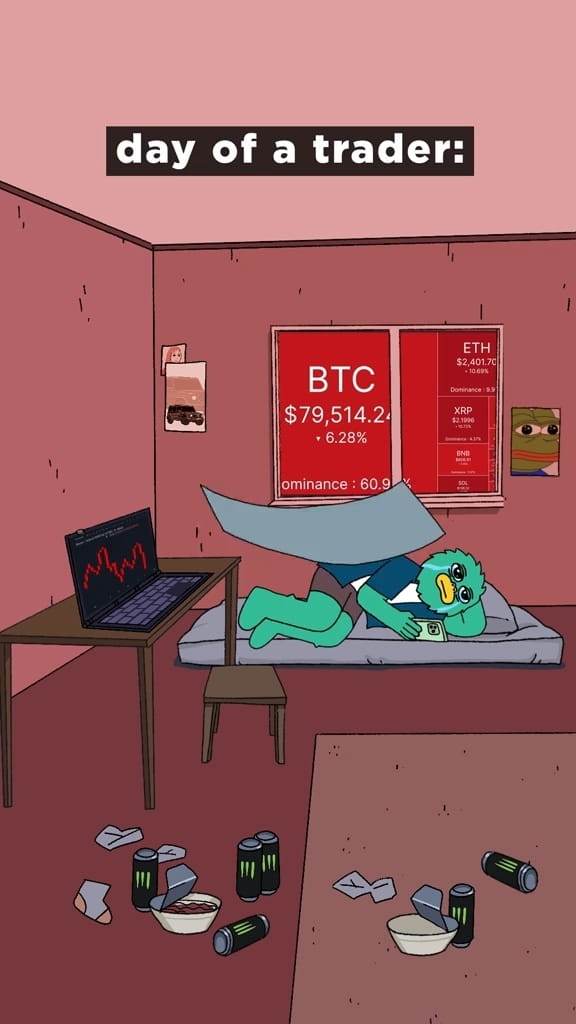 Did yall sleep well tonight? $BTC $ETH $XRP #Bianace #USTariffs #meme # ...