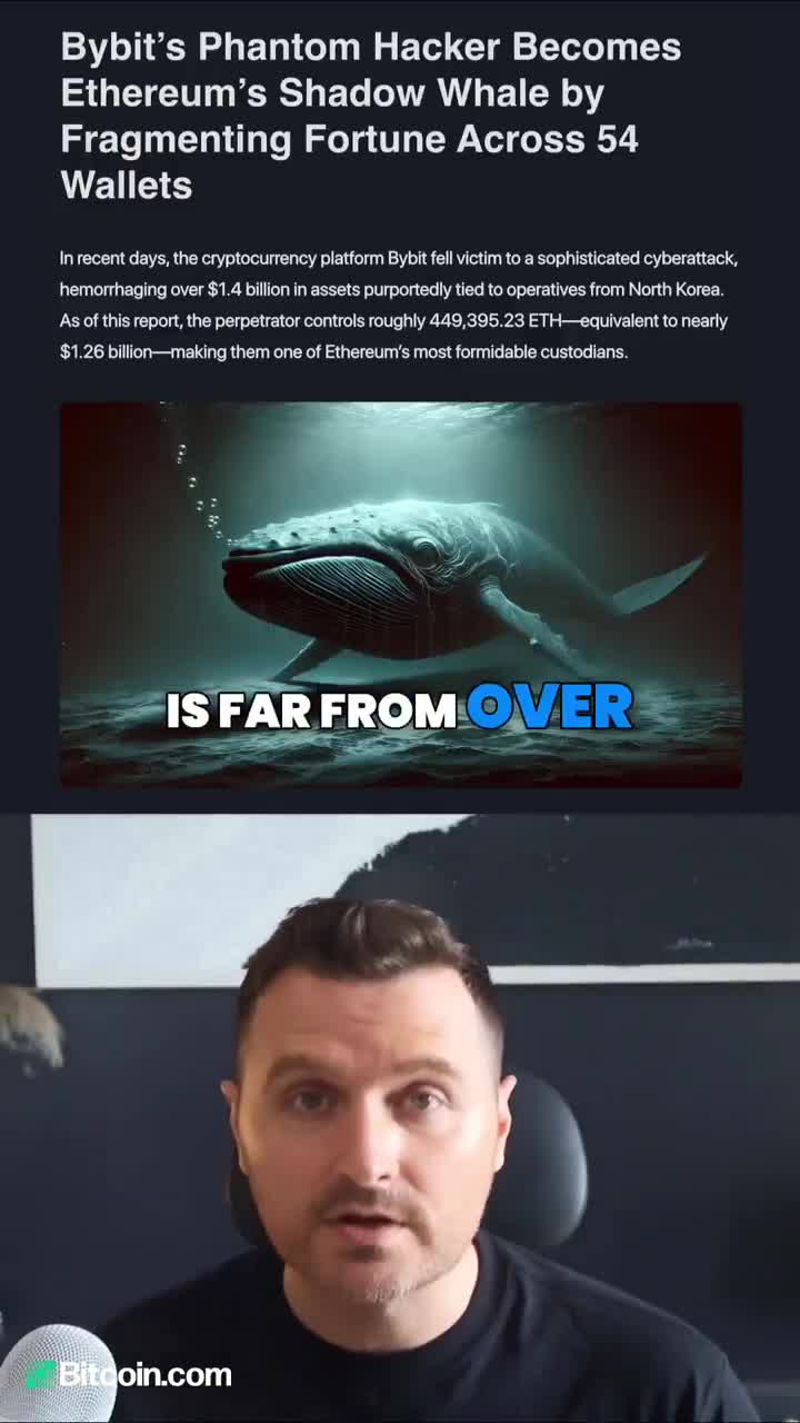 🚨Bybit Hack: Investigators Chase $1.4B Stolen ETH!🚨 @zachxbt & Bybit ...