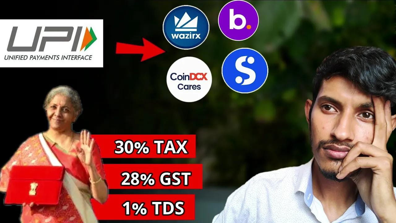 UPI Deposits to Crypto Exchanges || New 28% GST on Crypto || 1% TDS Explained | Blockchain Buzz ...