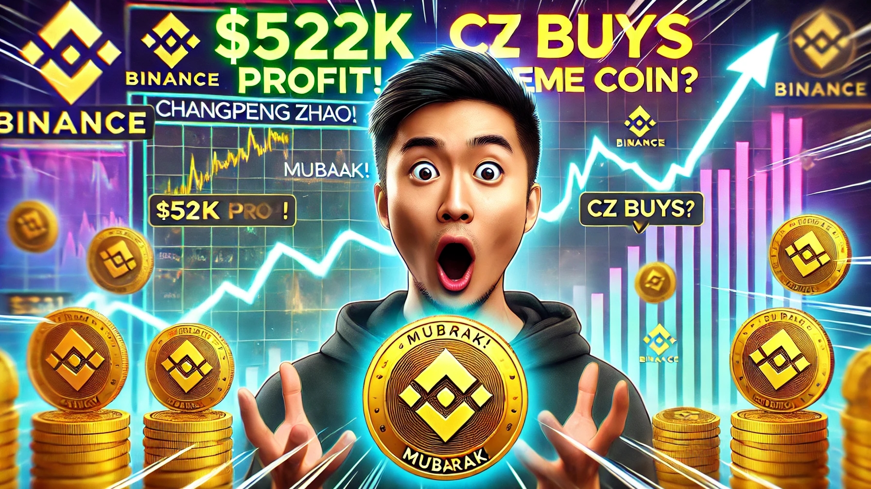 Binance Founder CZ Buys Mubarak Meme Coin as Trader Scores $521K Profit ...