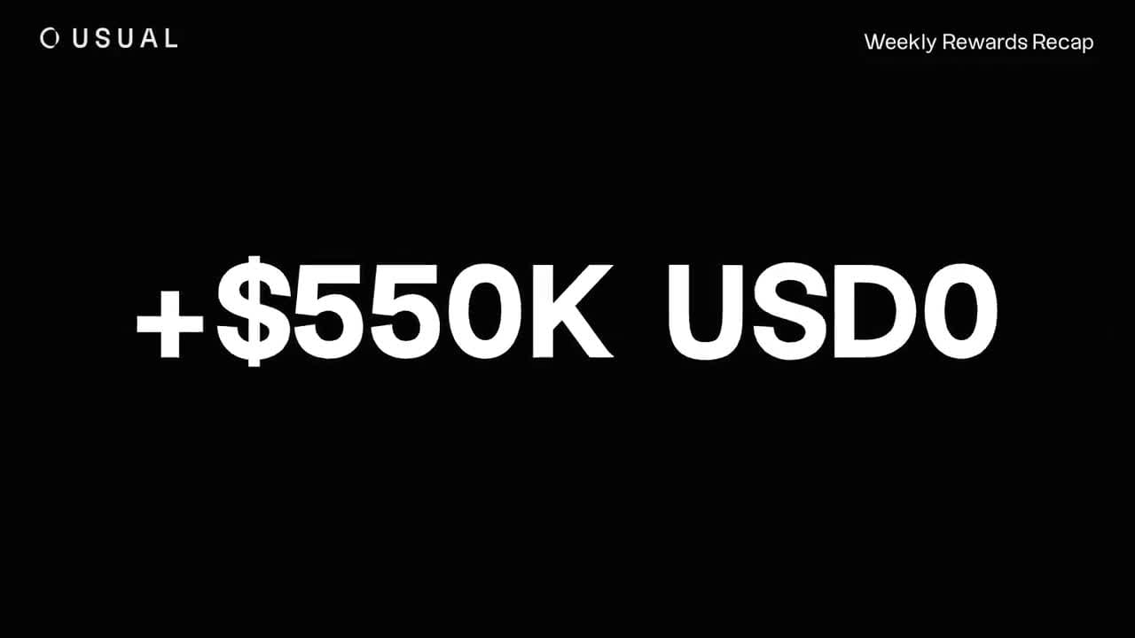 ⭐ The highest revenue distribution in DeFi. $550K in USD0 distributed ...