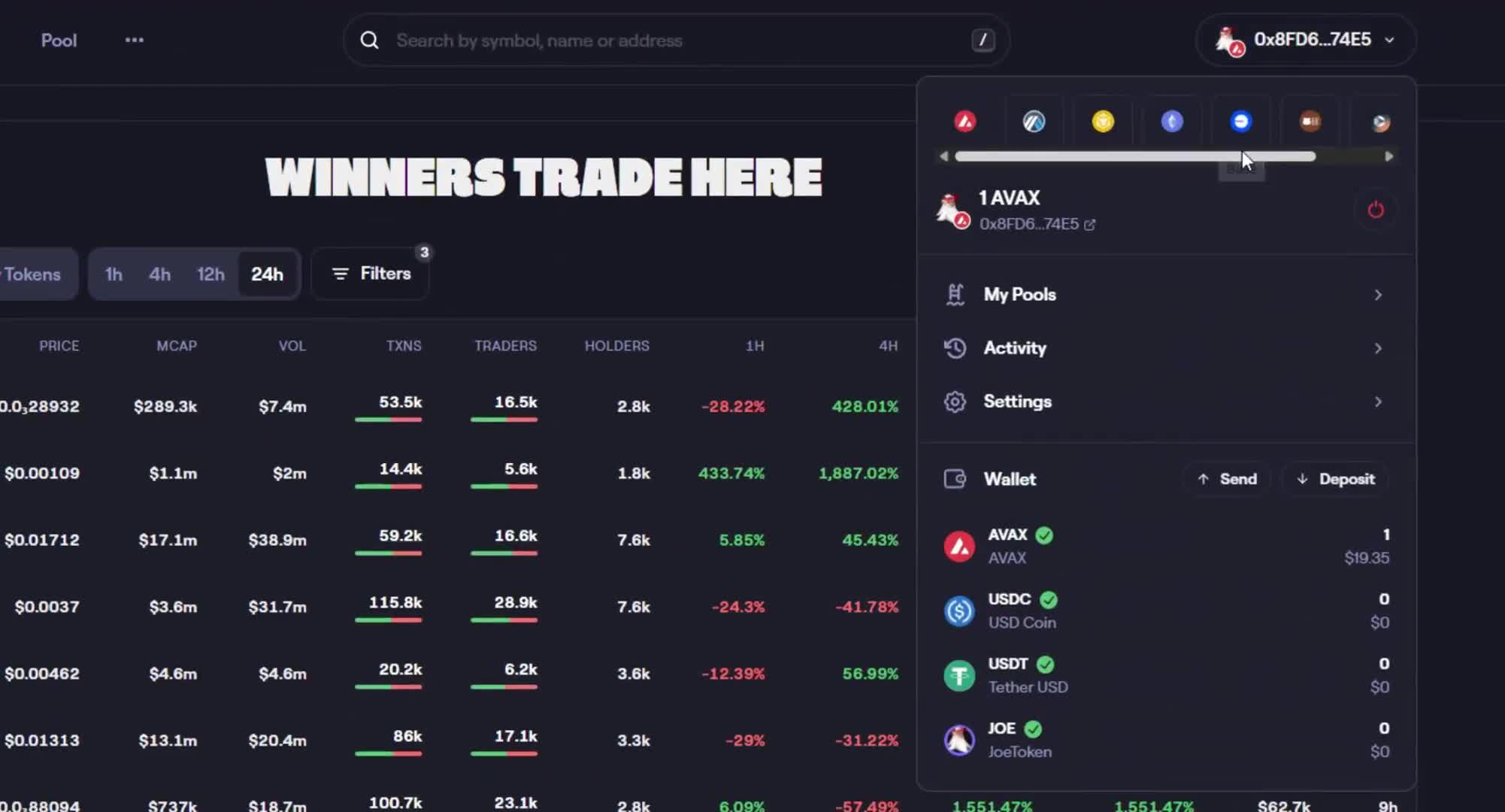 ⚔️ LFJ’s 1-Click Trading Wallet is live, the best wallet in the trenches. Trade faster, easier ...