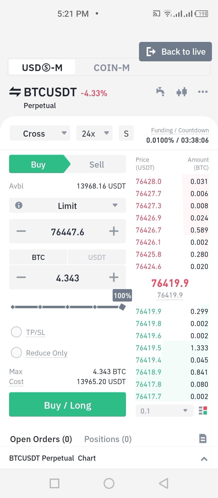 Going long on $BTC . | Pump detector on Binance Square