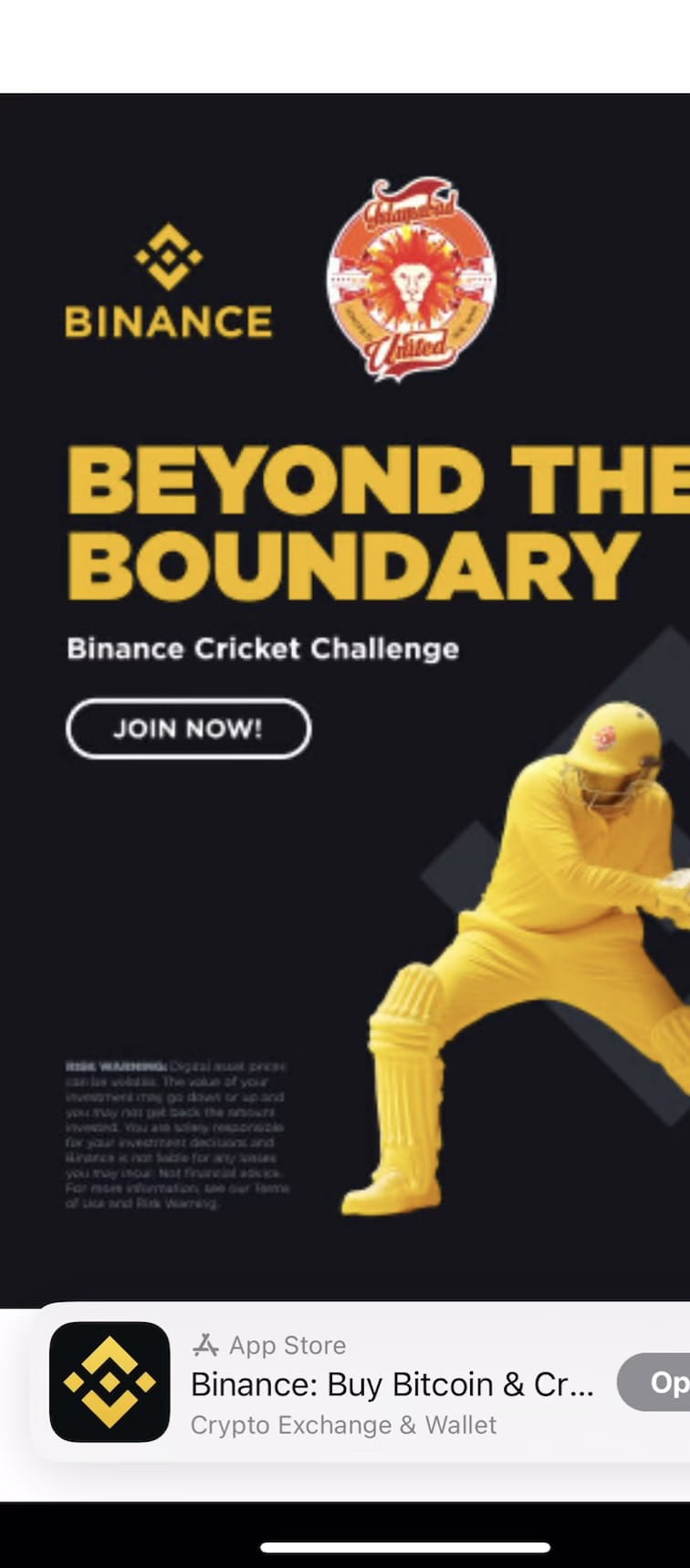 #PI UPDATES : From last few days #Binance app ads start circulating on ...