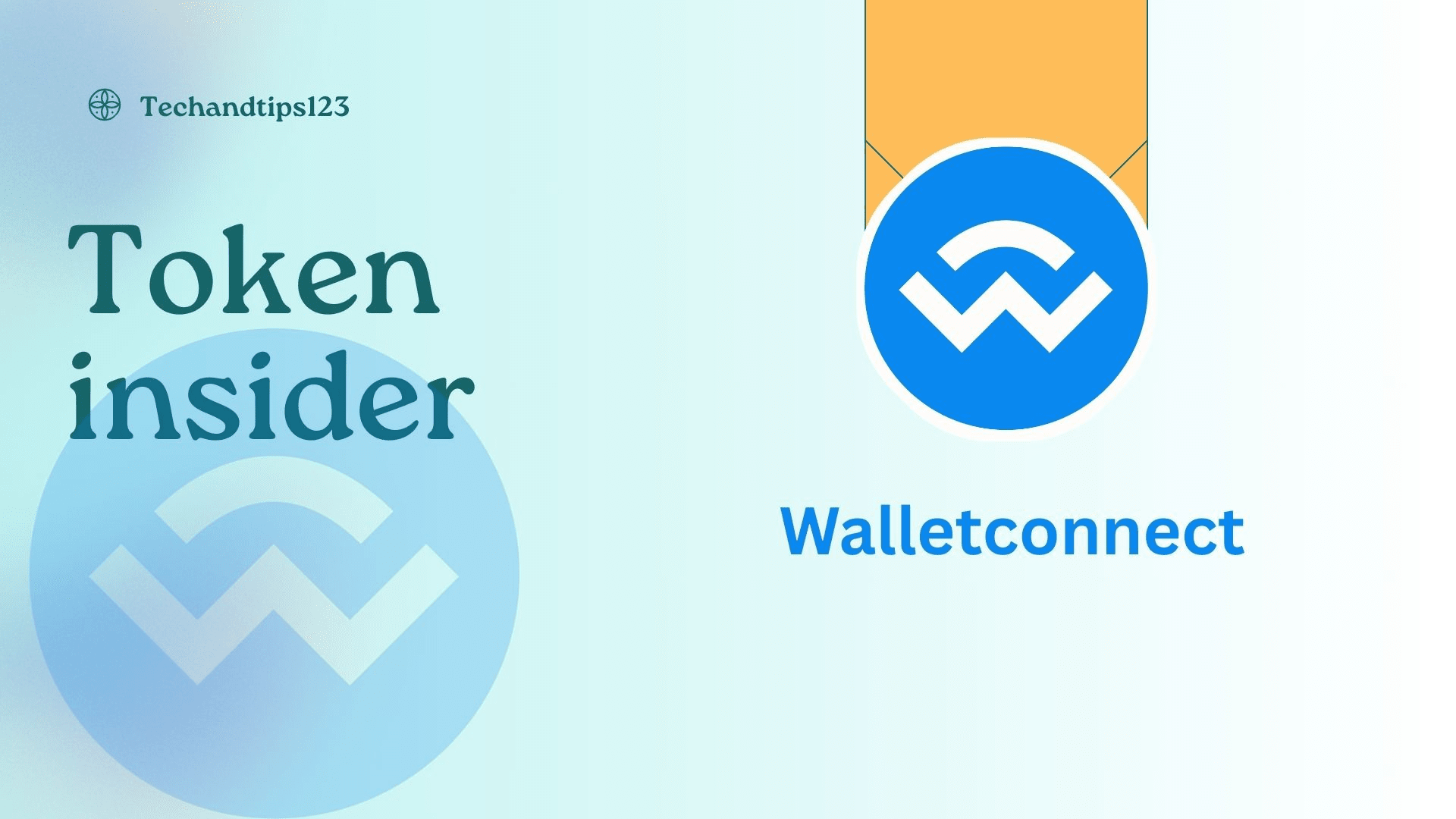 Token Insider: What is WalletConnect $WCT | Techandtips123 on Binance Square