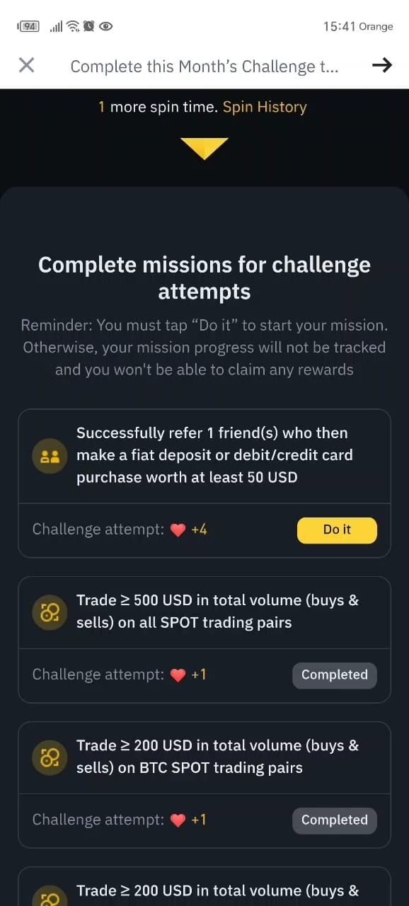 How to earn points by participating in the Binance campaign, choose the ...