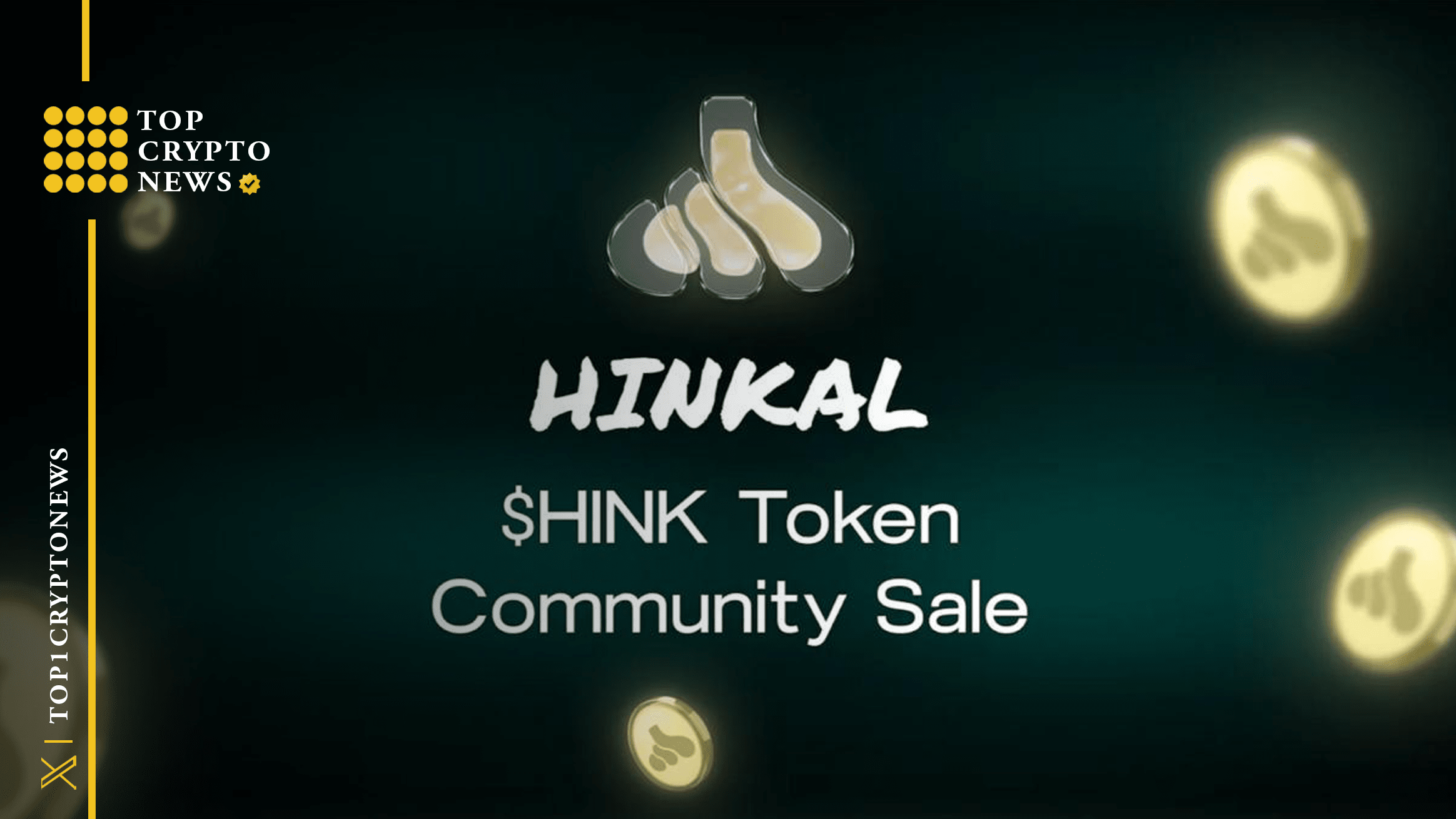 🧄 Hinkal Launches $HINK Community Pre-Sale, Bringing Privac | TopCryptoNews on Binance Square