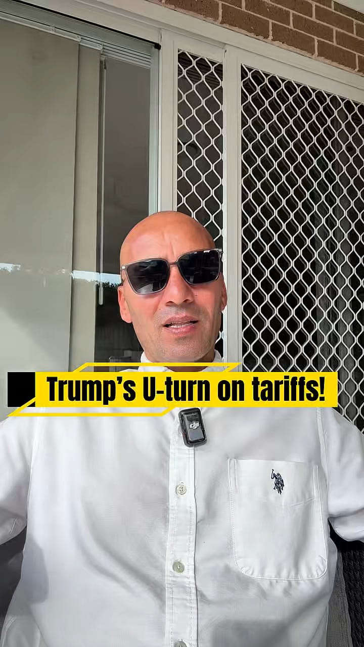 Trump’s U-turn on tariffs and it seems like he’s finally starting to ...