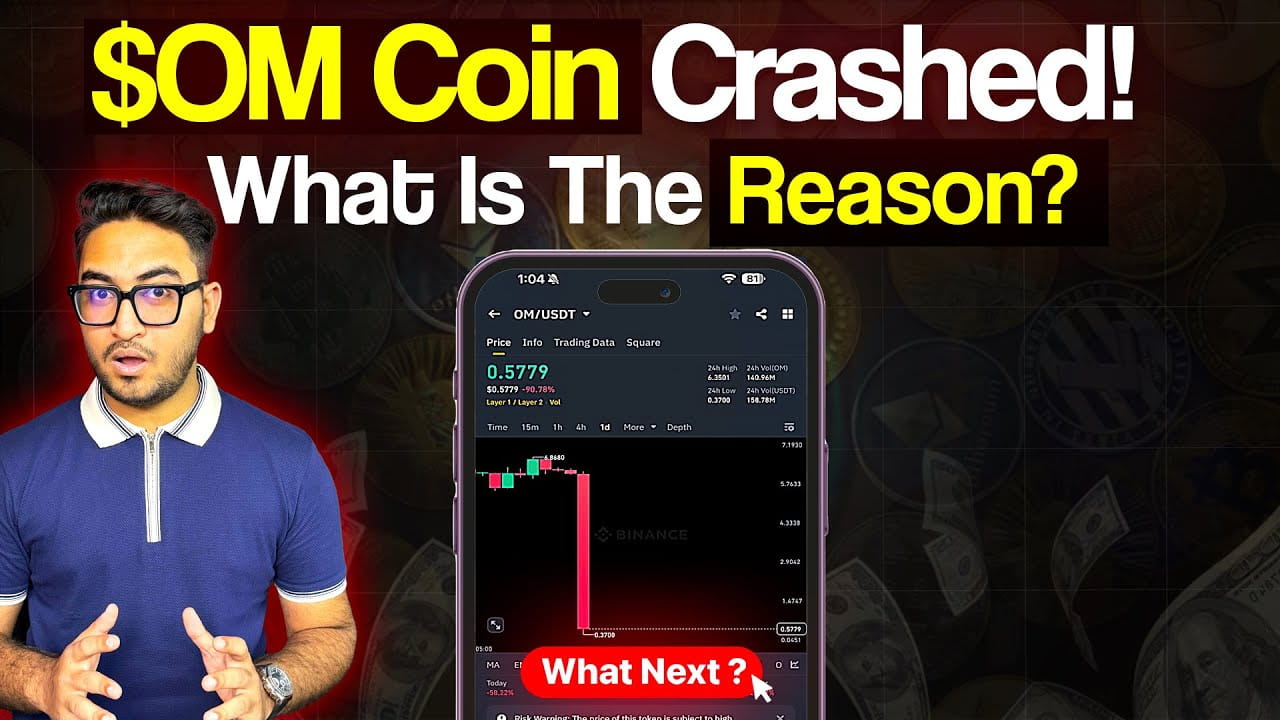 BREAKING: $OM Coin Crashed Reason? | MantraDAO Crashed | Should We Buy ...