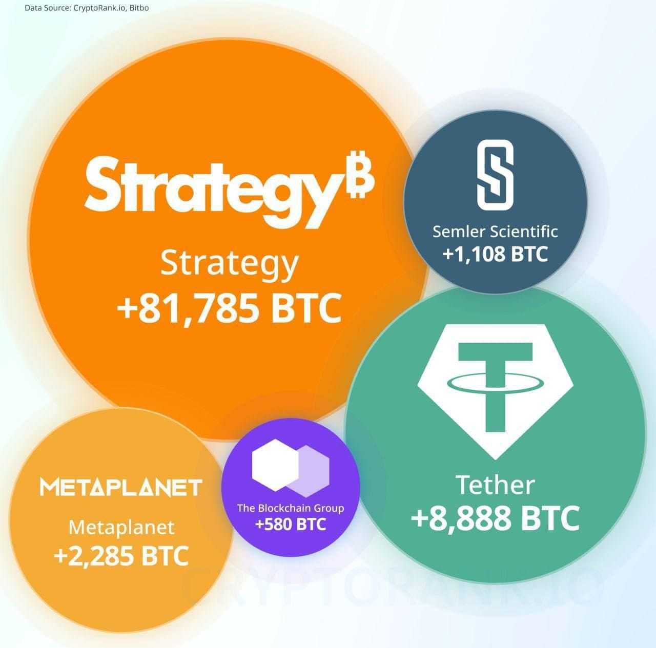 🟡 Corporate holders pursuing Bitcoin accumulation strategy ...