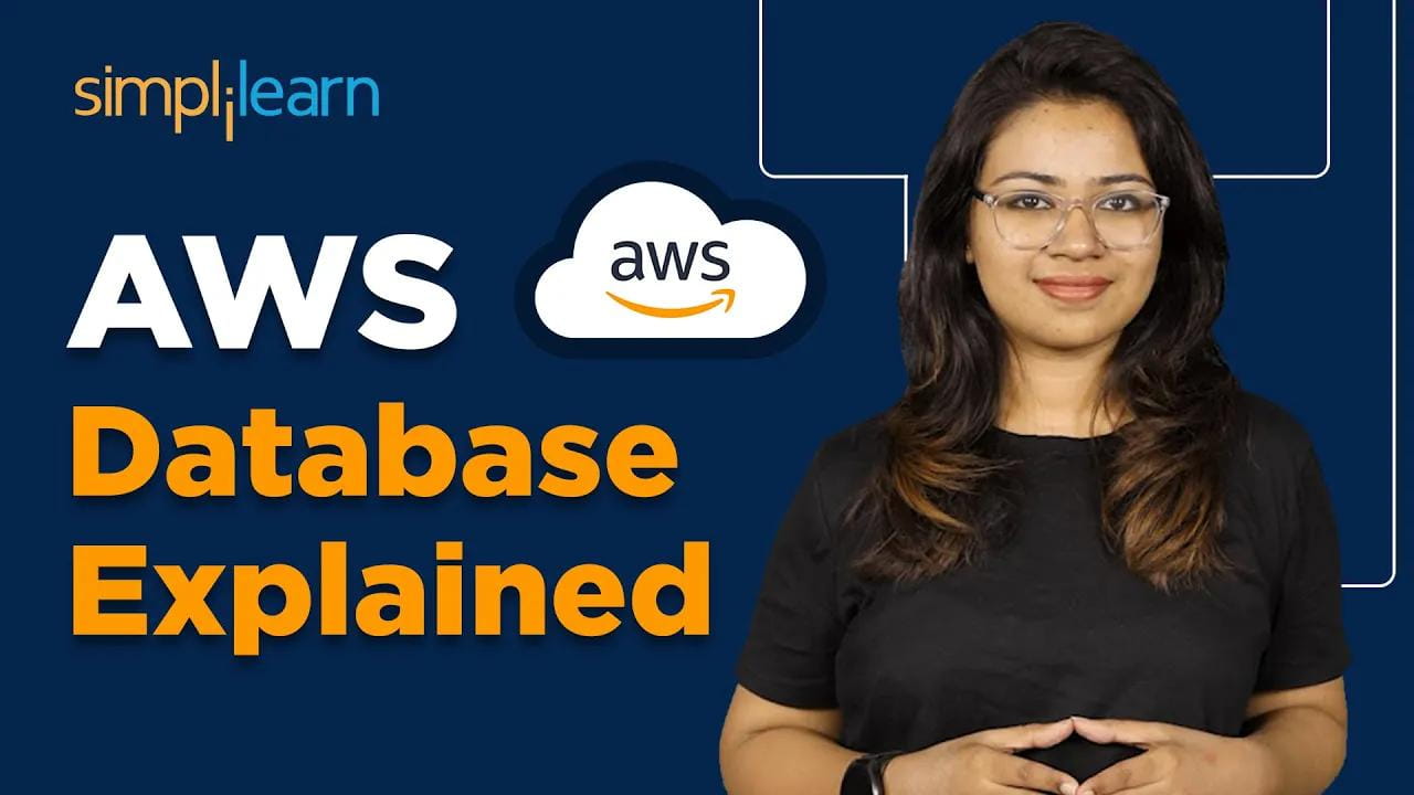 Introduction To AWS | AWS Database Explained | Types Of AWS Databases | Simplilearn ...