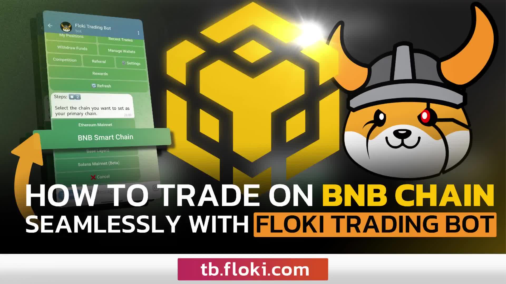 Want to buy and sell tokens directly on $BNB Chain in just a few clicks? With @flokitradingbot ...