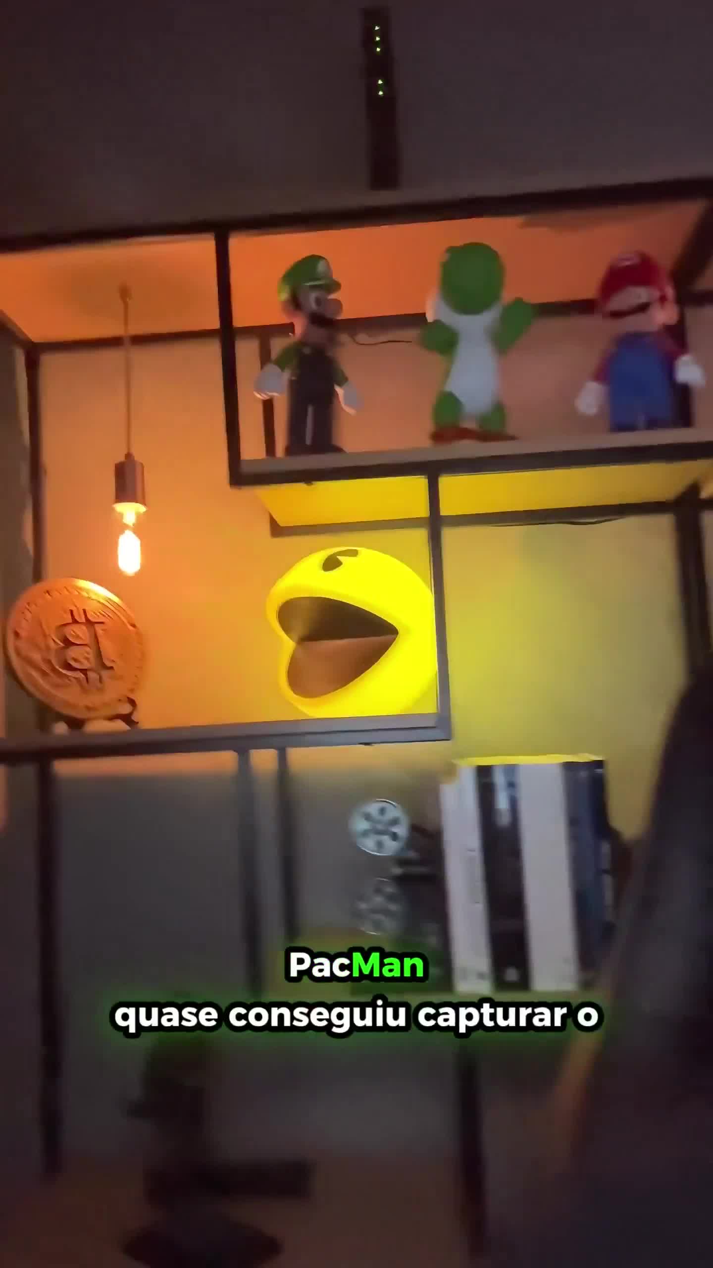 👾 PacMan almost caught Bitcoin... but it was just a pause. 📉 BTC ...