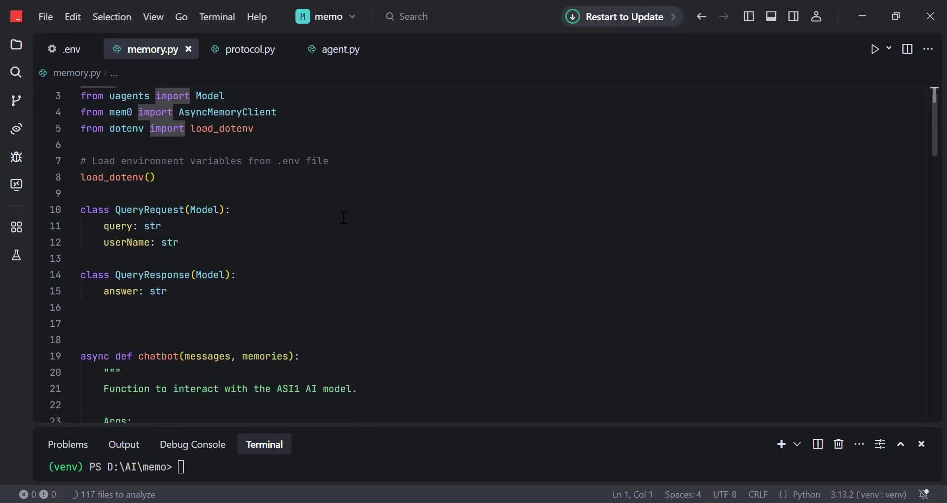 A @fetch_ai community dev just wired persistent memory into a uAgent using @mem0ai. 💻 The agent ...