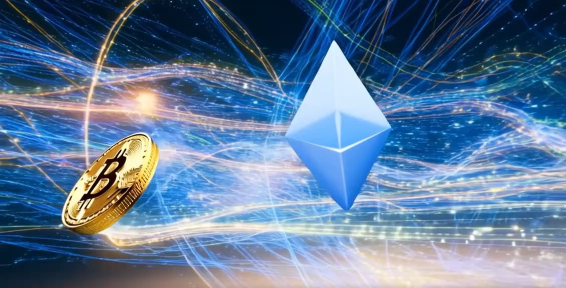 $BTC $ETH Relaxing weekend with the King of Bitcoin and the Queen $ETH Bitcoin sparkles bright ...