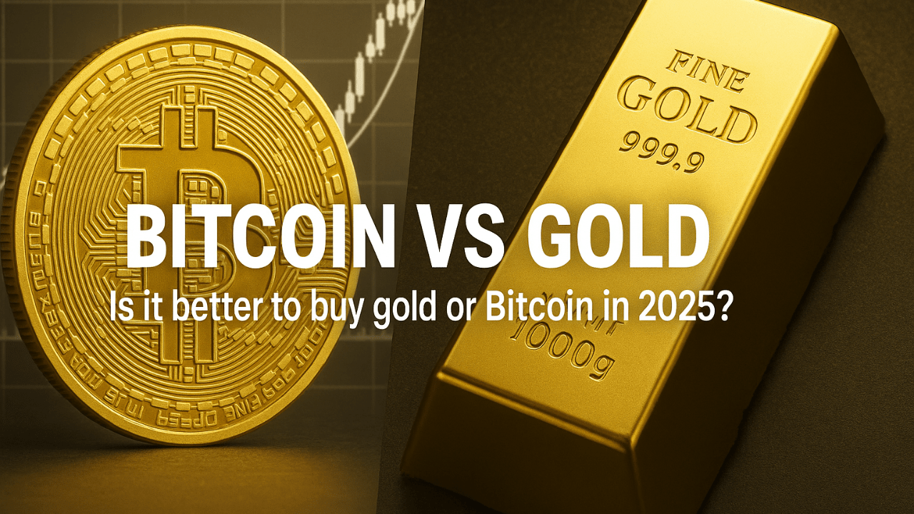 Bitcoin Vs Gold: Is it Better to Buy Gold or Bitcoin in 2025 | Perrie D on Binance Square