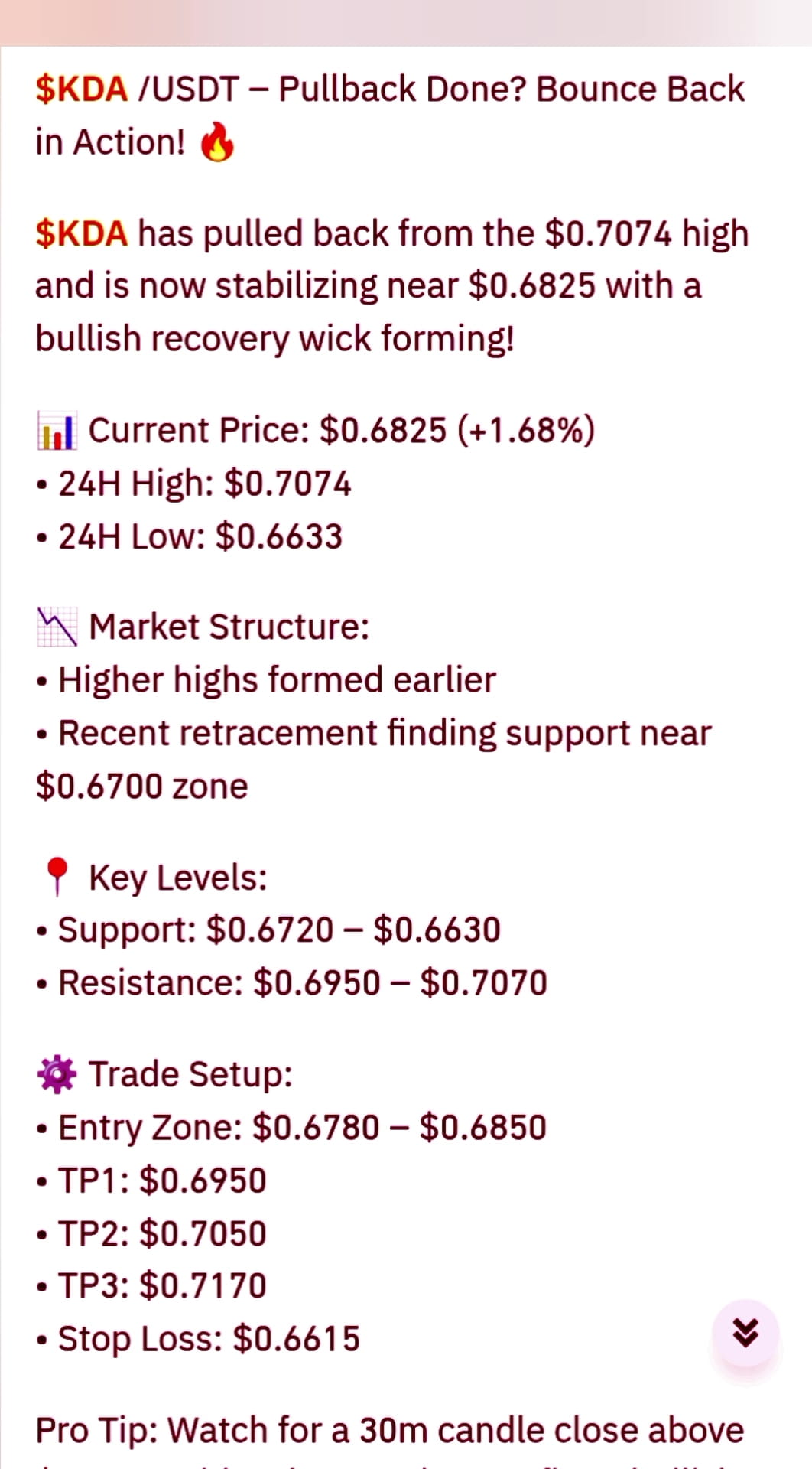 KDA coin biggest prediction KDA biggest update $KDA $KDA $KDA # ...