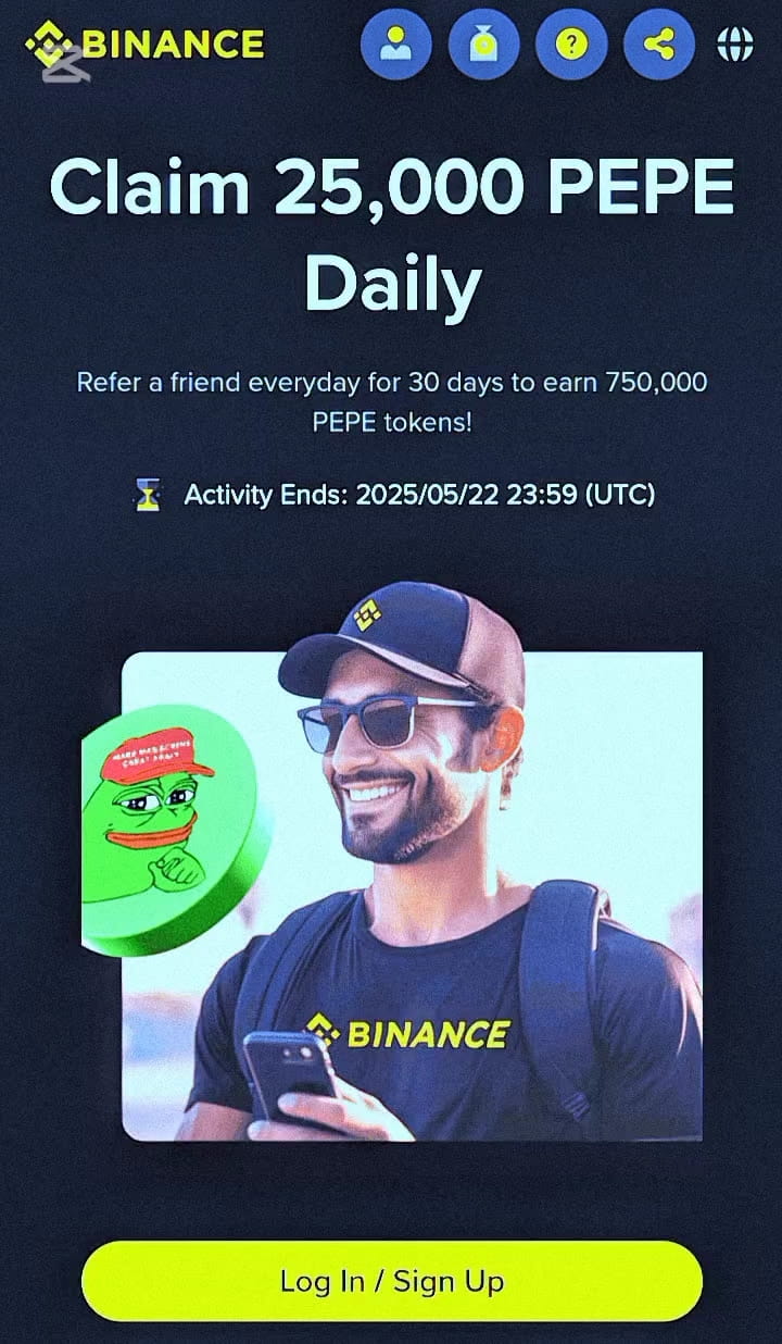 Huge $PEPE Alert on binance Don't miss opportunity to grab this $PEPE reward 🎁 [Click here to ...