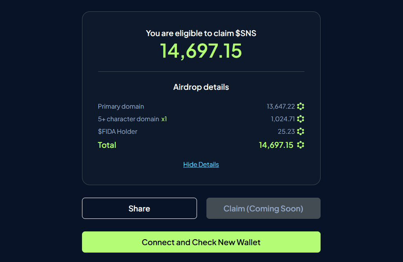 $SNS Airdrop is finally here and here is how you can check y | X mucaN on Binance Square