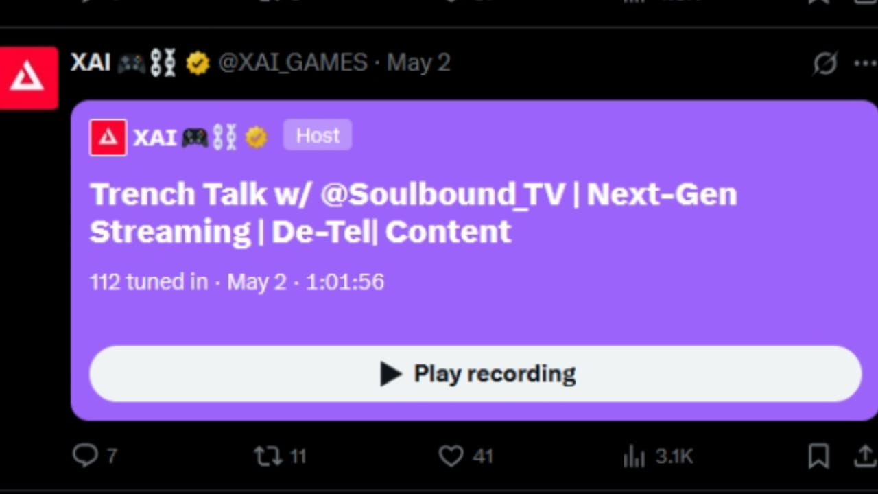 XAI Summit: Unlocking a New Era of Live Streaming: How Soulbound TV Reshapes Content Ecology and ...