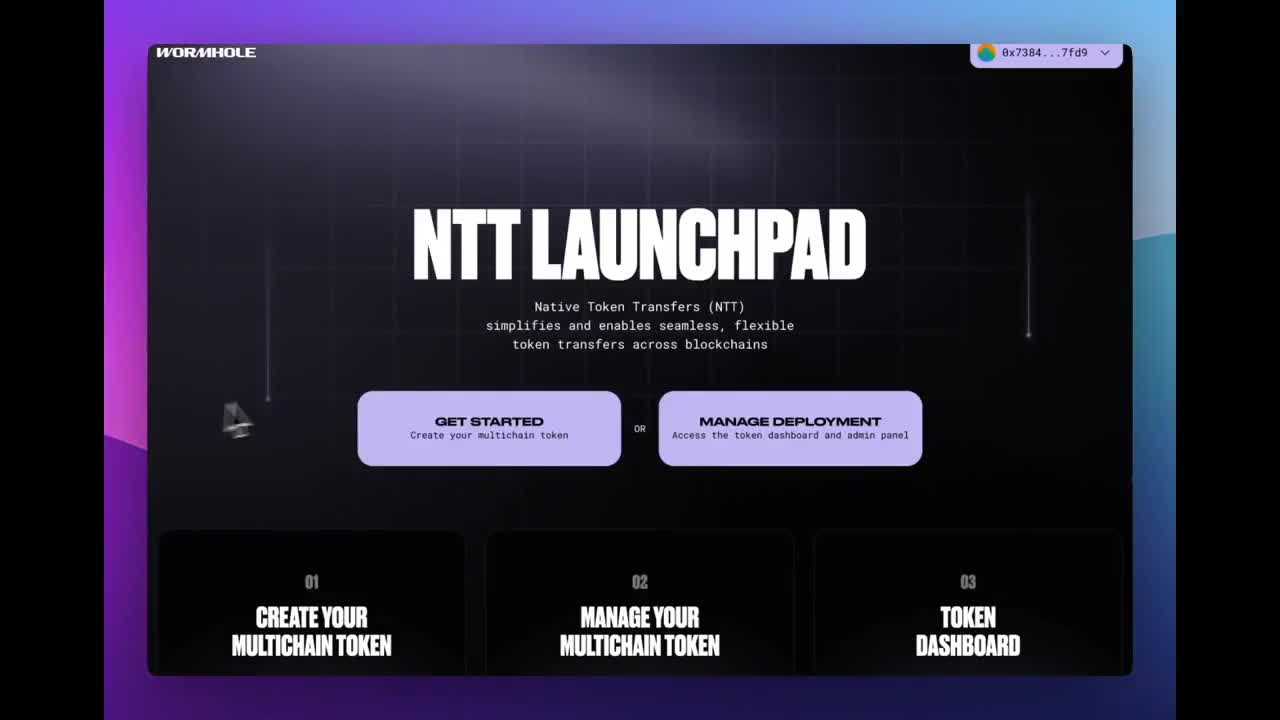 The NTT Launchpad is live. Launch multichain tokens with zero technical knowledge in under a ...