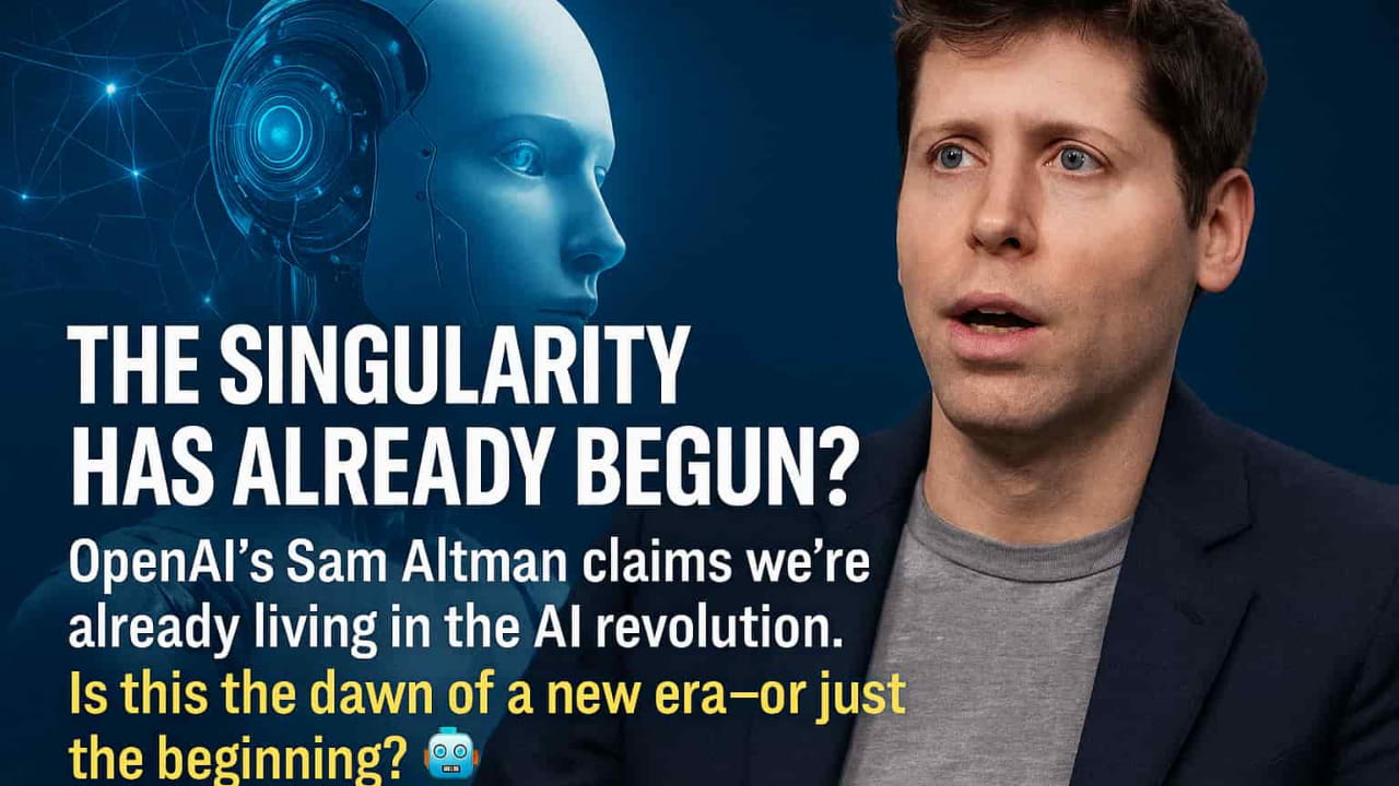 The Gentle Singularity Explained: How AI Is Quietly Taking Over 🌍🤯 | Paradigm_Shifter on Binance ...