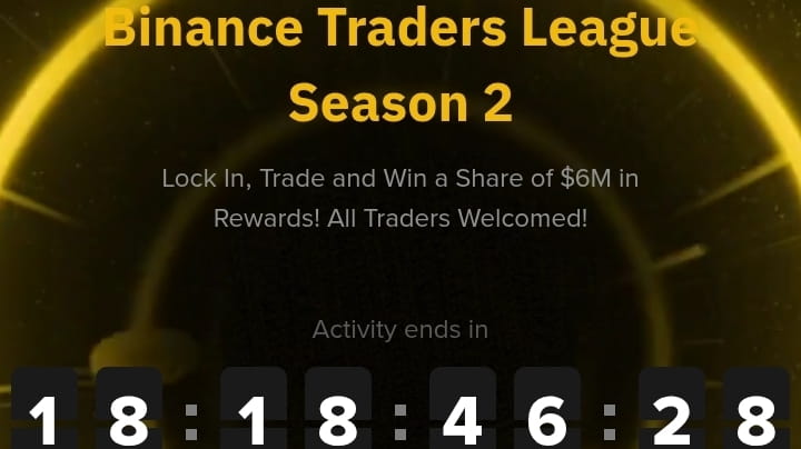 Trader League . [Join now click here](https://www.binance.com/activity ...