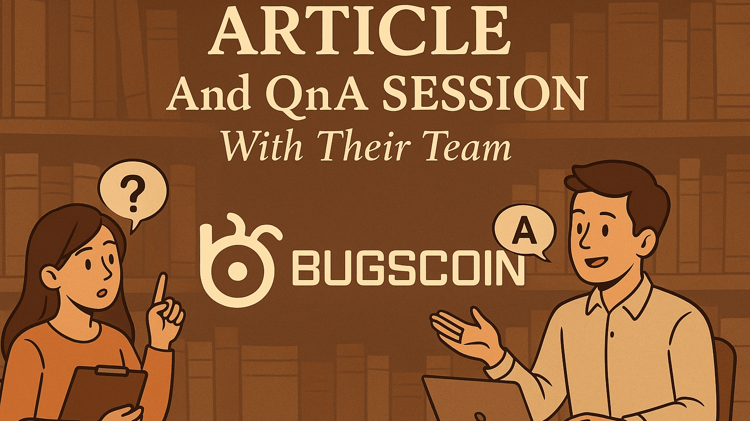 Article and QnA Session BugsCoin | CryptoThrong on Binance Square
