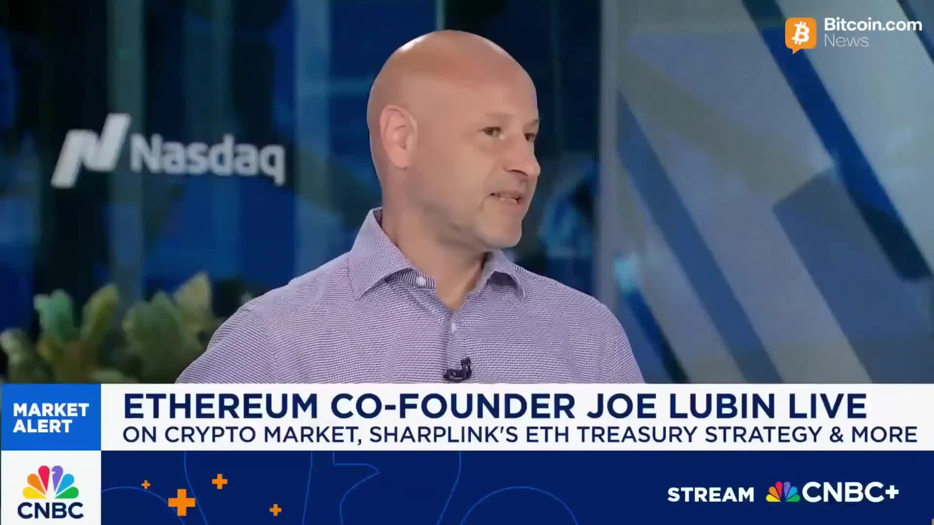 NEW:🔹Ethereum co-founder Joe Lubin discusses #Bitcoin, his company's ETH treasury strategy, and ...