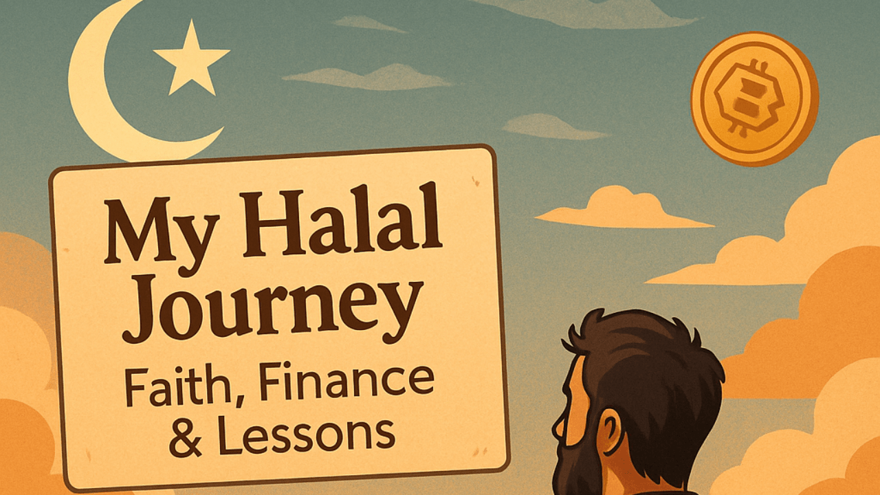 My Halal Journey: Faith, Finance & Lessons!🌕 #Halal #ETHBreakout3.5k Most important video for ...