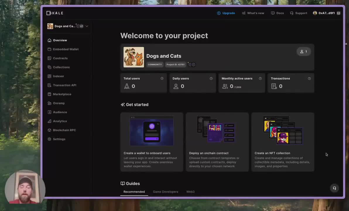 Wallets can be a barrier to onboarding. With @0xsequence's SKALE ...