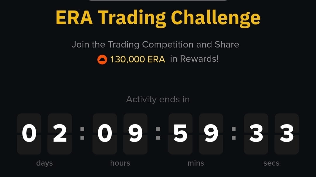 [Click here to Join the Era trading Challenge ️🥰🎁](https://www.binance ...