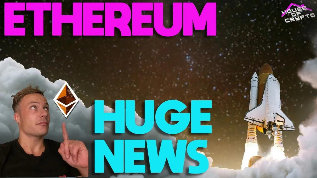 Ethereum Update Today - HUGE Price Prediction (Blast Off!) | The House ...