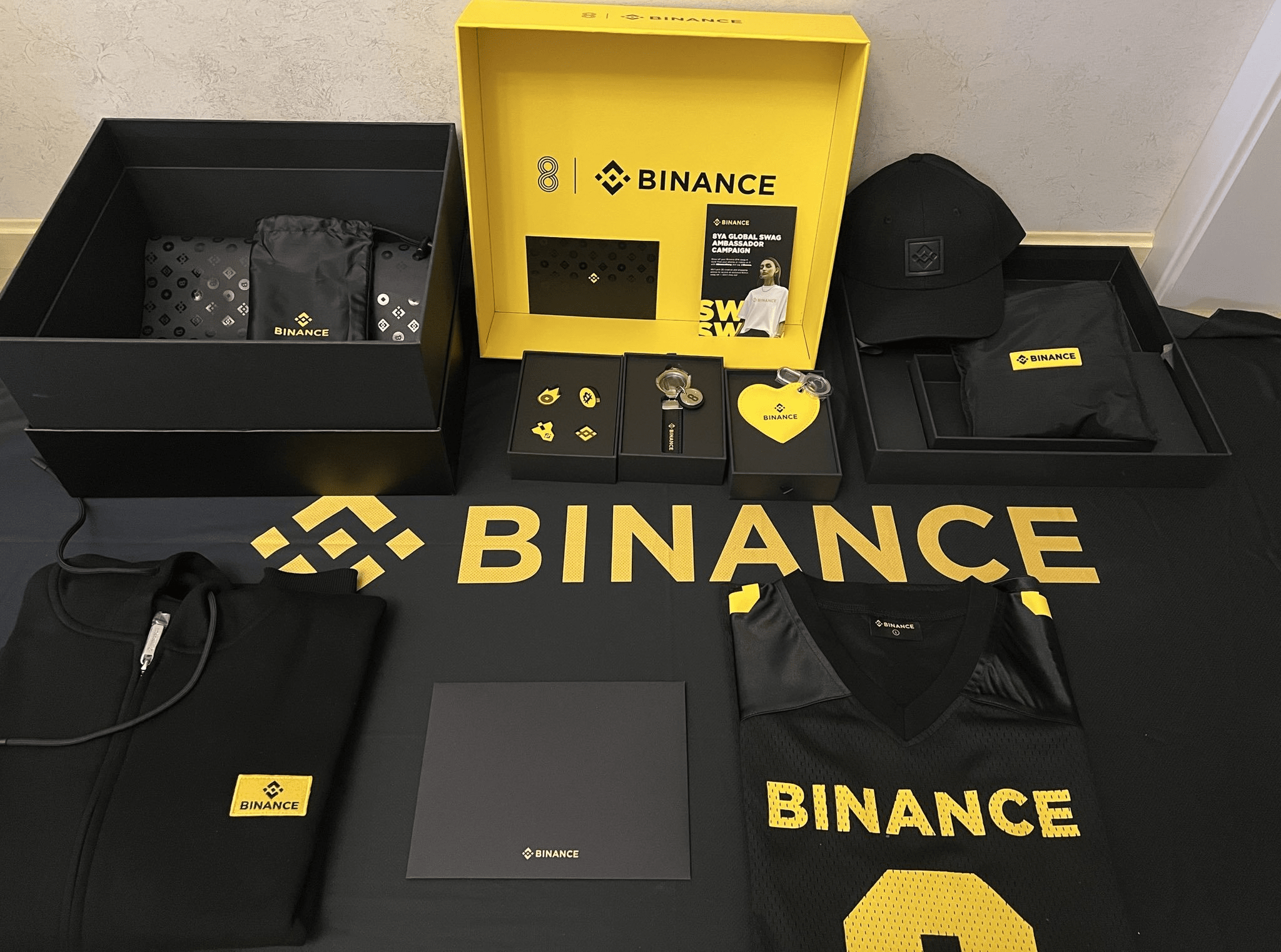 Nothing feels more better than receiving some Binance Swag. | CRYPTO ...