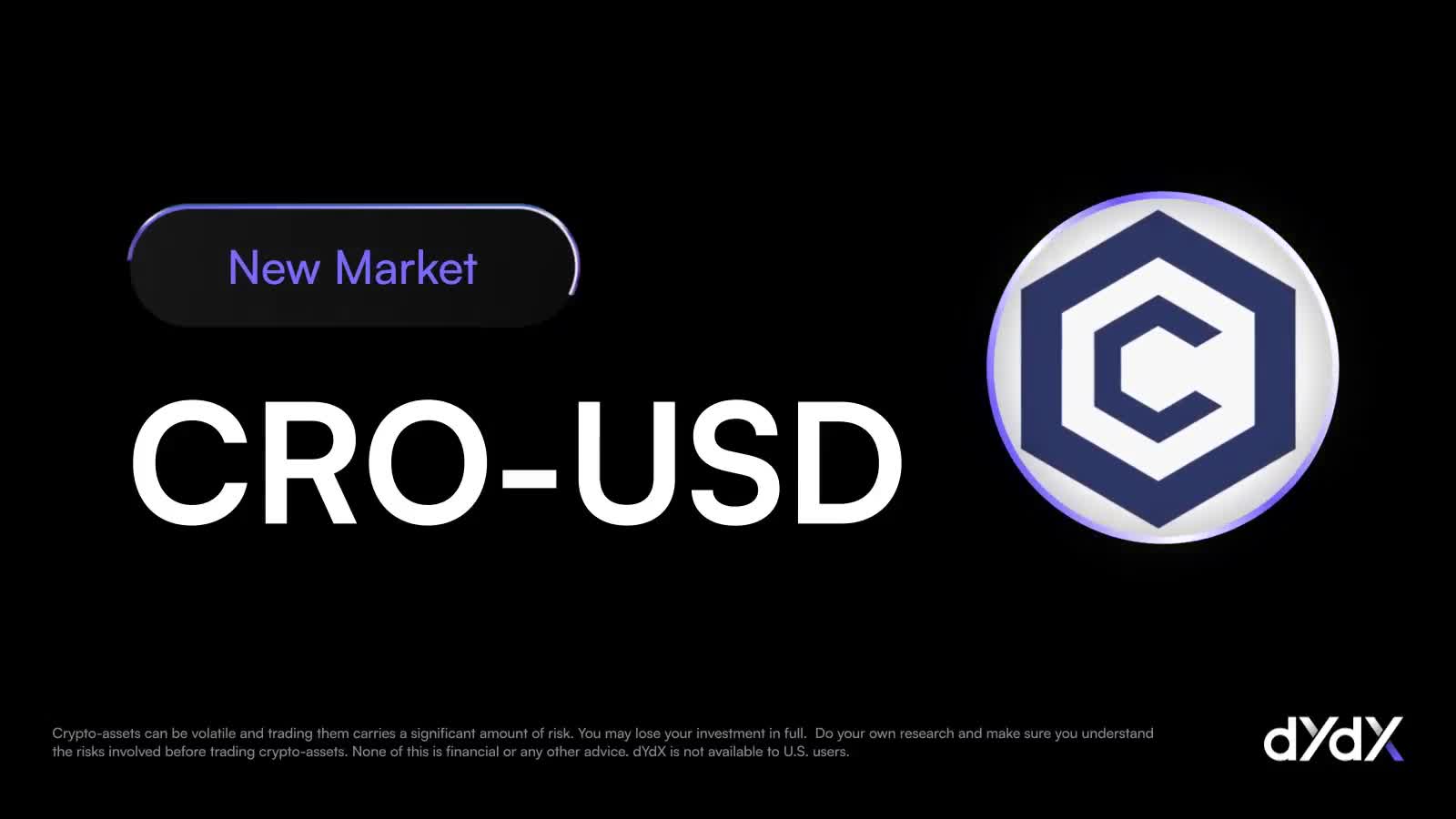 New Instant Market Listing: $CRO You can now trade @cronos_chain on ...