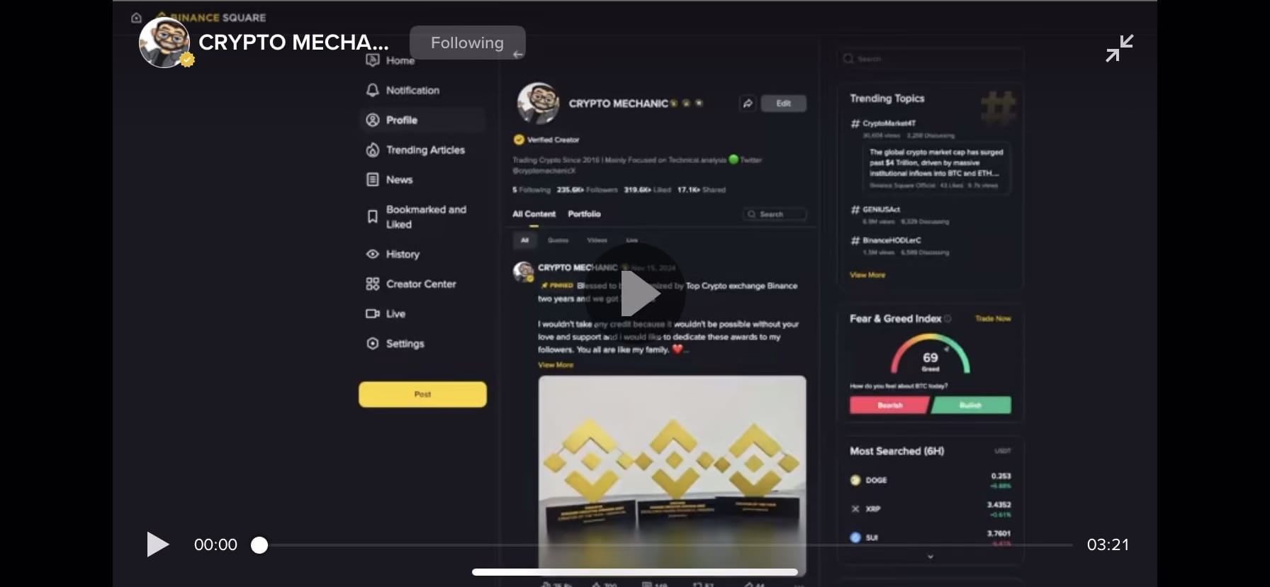 What is Binance Creator Pad? The Binance Creator Pad is a content empowerment platform hosted by ...