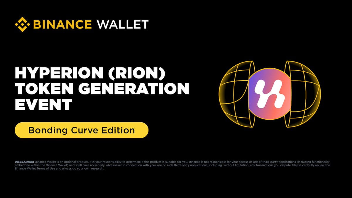 Binance Wallet to Launch First Exclusive Bonding Curve-Based TGE with ...