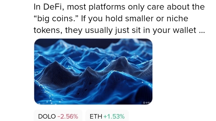 Dolomite ... One play to put All your Token to work ... In Defi most ...