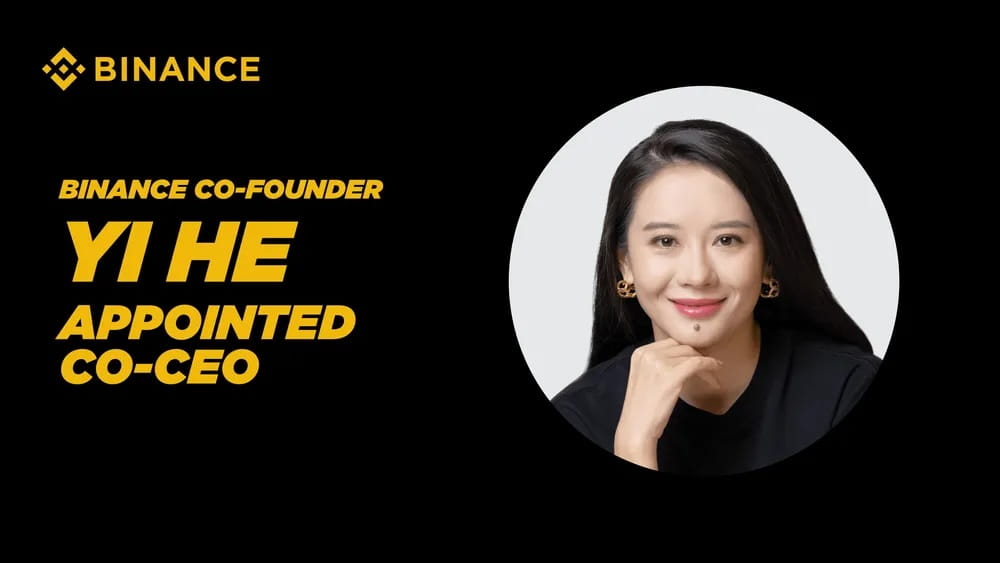 Binance Appoints Yi He as Co-CEO to Drive Global Growth and User ...