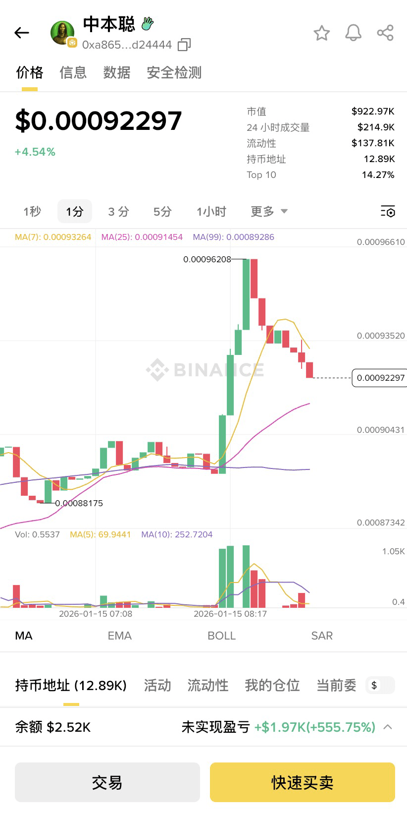 CZ says, building a community is useful! Long-term... | 生财王者 on Binance ...