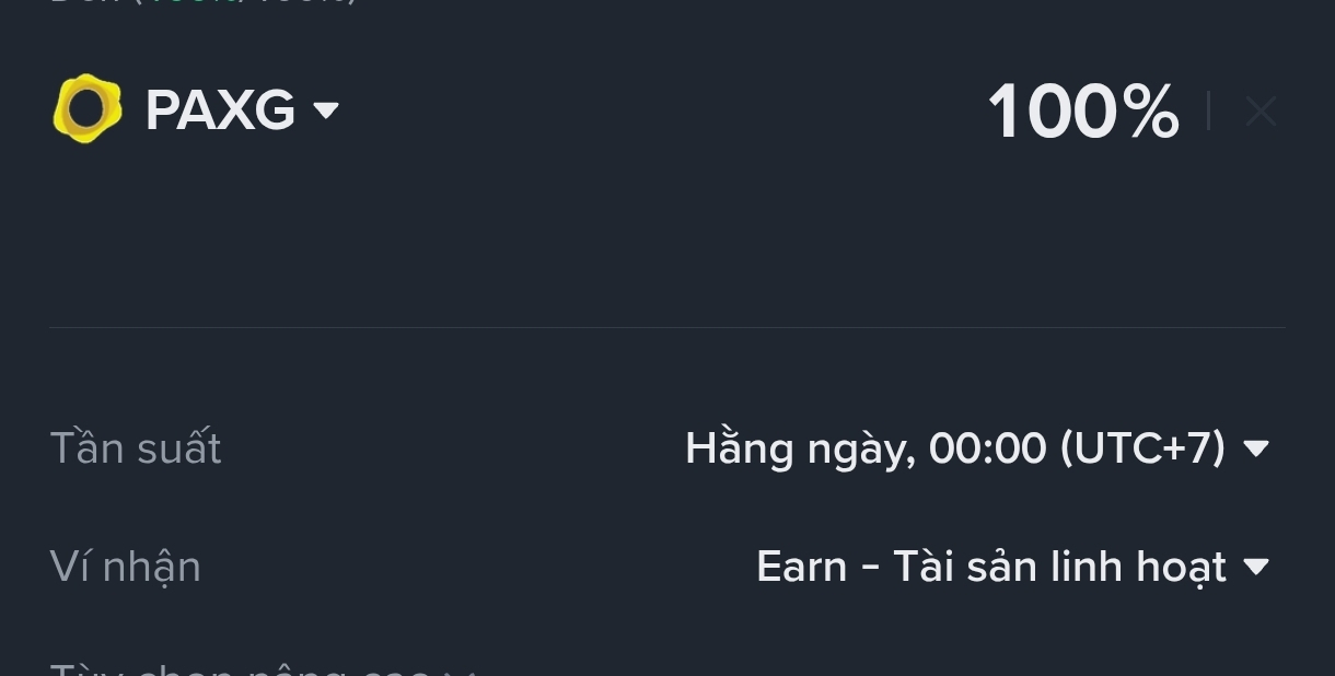 GUIDE TO REGULAR GOLD INVESTMENT (PAXG) ON BINANCE (NEW INTERFACE 2026 ...